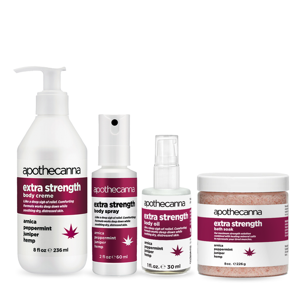 Extra Strength - Strong solutions for aches, pains – Apothecanna