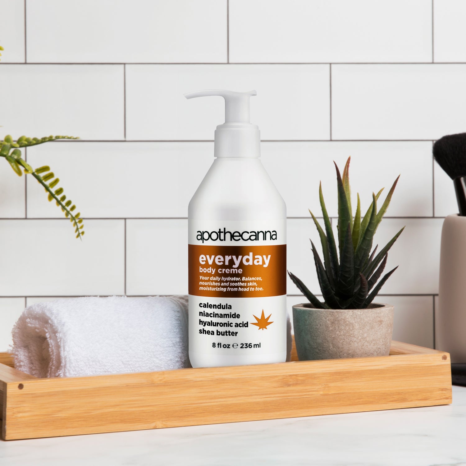Everyday Body Creme 8oz - Apothecanna