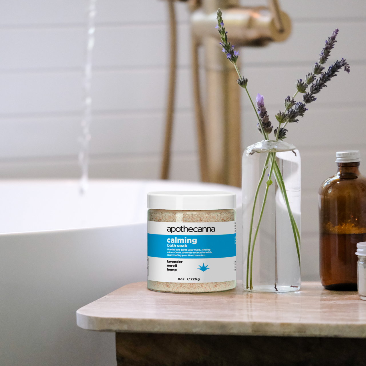Calming Body Oil – Apothecanna