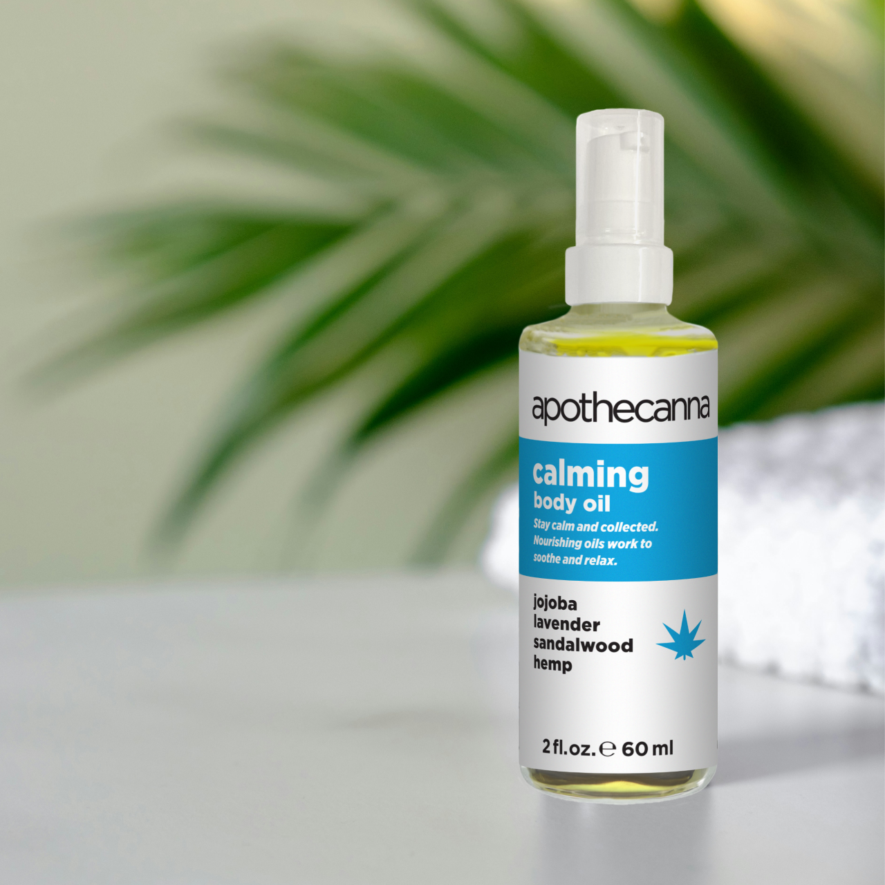 Calming Body Oil – Apothecanna