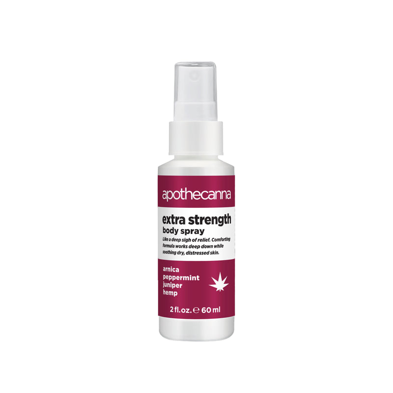 Extra Strength - Strong solutions for aches, pains - Apothecanna