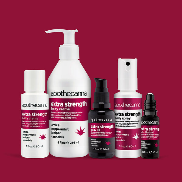 Hemp Products for Natural Pain Relief | Apothecanna